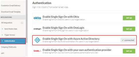 자습서 Wootric과 Microsoft Entra Single Sign On 통합 Microsoft Entra Id