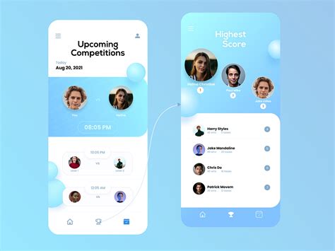 Leaderboard Ui For Mobile On Behance