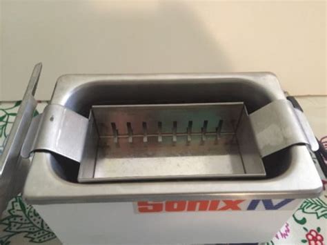 Sonix Iv Ultrasonic Cleaner Model Ss 100 Dental Cleaner Jewelry Tattoo