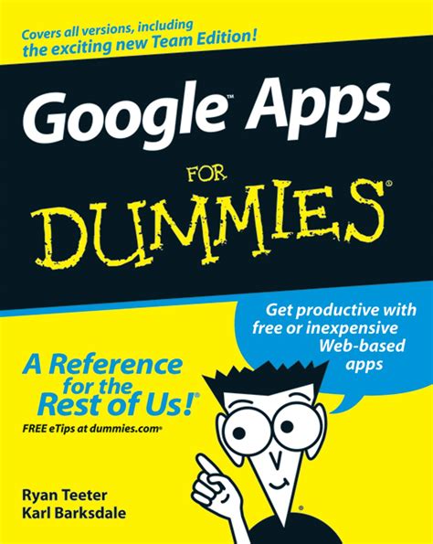 Google Apps For Dummies Teeter Ryan Barksdale Karl Amazon Books