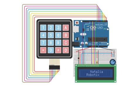 Circuit Design Calculadora Básica By Natalia Tinkercad
