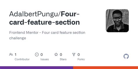 Github Adalbertpungufour Card Feature Section Frontend Mentor