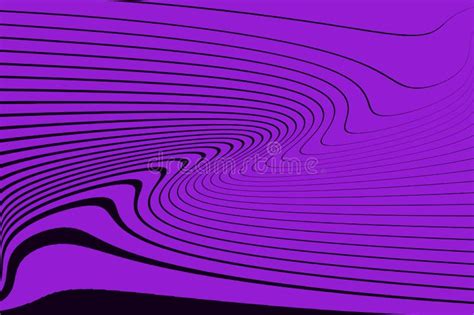 Optical Art Background Glitch Abstract Pattern Curve Random Chaotic Lines Stock Vector