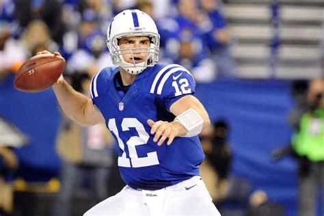 Note Andrew Luck And Peyton Manning Are Going To Battle To The Death