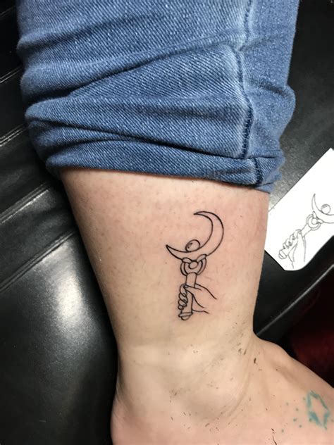 Finally Got My Sailor Moon Tattoo From The Concept Art R Sailormoon