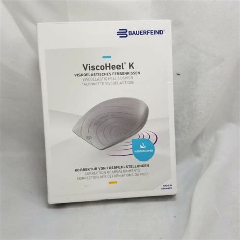 Bauerfeind Viscoheel K Heel Pads Size 2 Ebay
