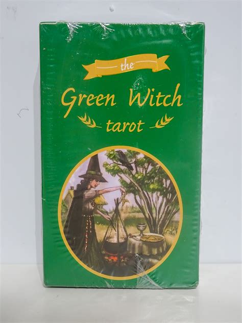 Green Witch Tarot Cards Harry Potter Wizarding Trunk Rare Jalien