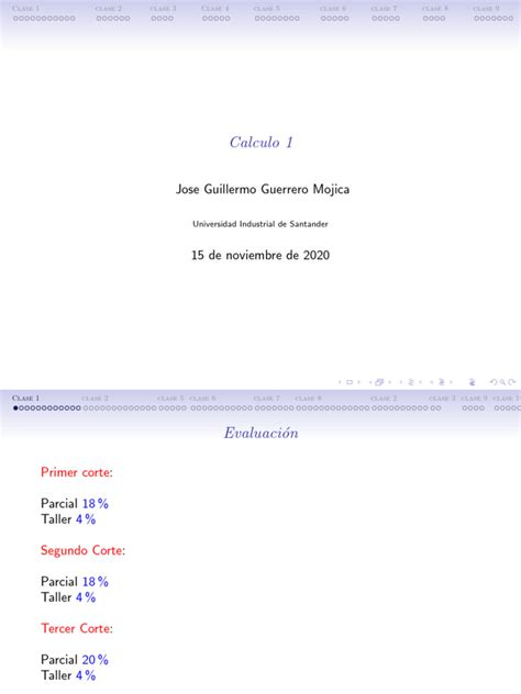 Clase Calculo 1 Pdf Función Matemáticas Relaciones Matematicas