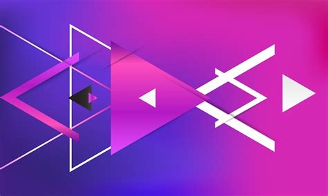 기하학적 형태와 추상 파티 포스터 템플릿 무료 벡터