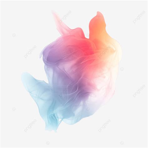 Abstract Blurry Gradient Light Leak Element Abstract Art Blur Png