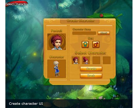 Epic RPG UI Game User Interface Super Game Asset