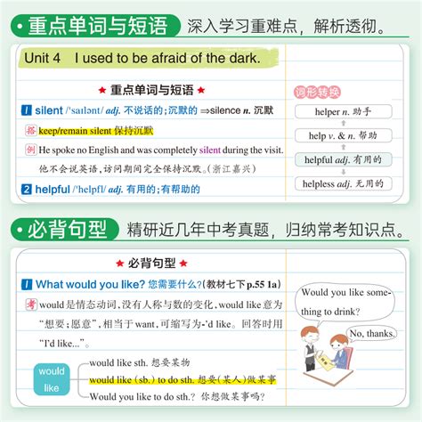 官方授权 Pass绿卡图书 2025版学霸笔记初中英语漫画图解全彩版中考复习工具书初中学霸笔记英语初一初三初三总复习资料书 虎窝淘