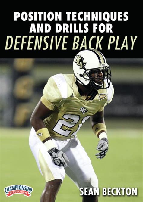 Position Techniques And Drills For Defensive Back Play Football