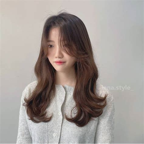 헤어에스티미오 1호점 레나쌤이 추천하는 롱레이어드 스타일 엘리자벳펌 시술이에요 풍성한
