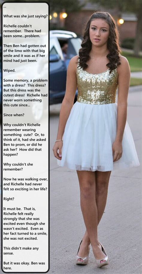 Not 2 Brite Tg Captions Ben Was Here All White Outfit Dress Girls