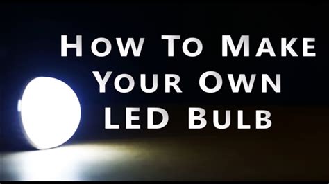 How To Make LED Light Bulb At Home YouTube