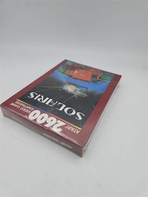 Atari 2600 Solaris Game 1986 New Etsy