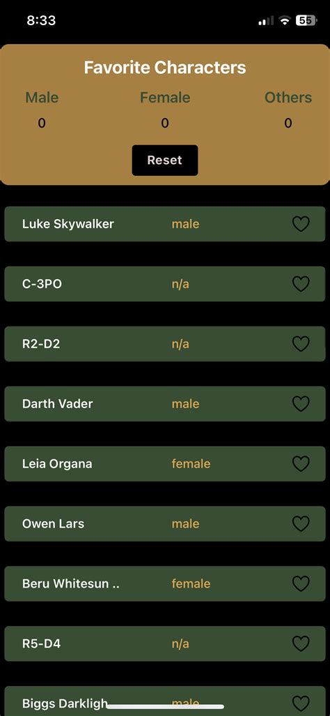 GitHub Sheva Barca Star Wars React Native
