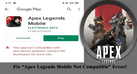 Fix Apex Legends Mobile Not Compatible Error Working Ways
