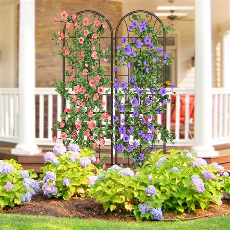 Deck Garden Trellis Designs Diy Trellis Designs Centsational Style