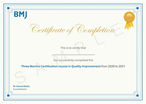 Quality Improvement Curriculum