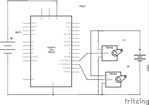 Arduino Dan Servo Dengan 2 Batere Elektrologi