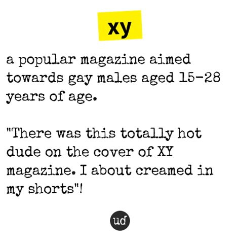 Xy Magazine Covers
