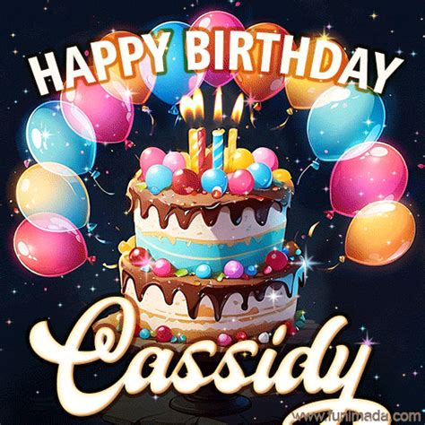 Happy Birthday Cassidy S For Her Download On