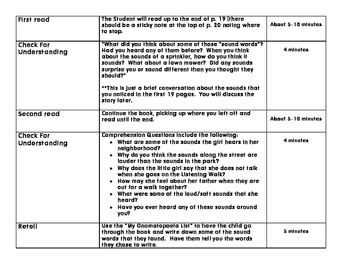 The Listening Walk Lesson Plan By Mrs G Teaches TpT