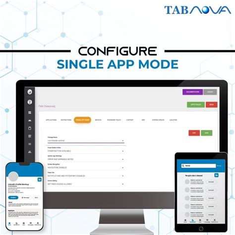 Configure Single App Mode Tabnova