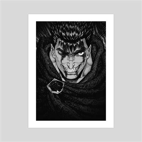 Berserk Guts An Art Print By Denoro Inprnt
