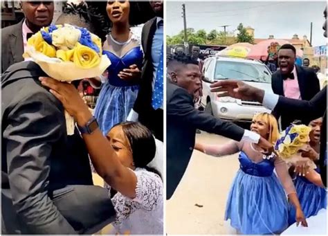 Nigerian Groom Calls Off Wedding After He Caught Bride Cheating On Him