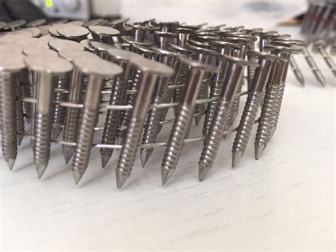 Coil Roofing Nails Stainless Steel 304 Or 316 Stainless Roofing