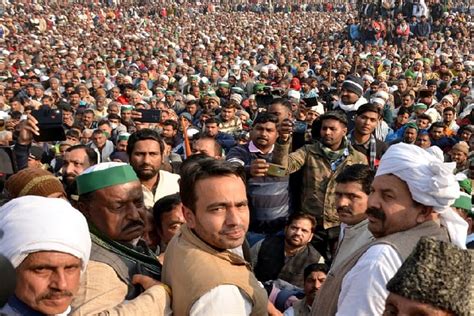 Farmers Keeping An Eye On Bjp Leaders Public Relations Exercise To