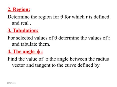 Tracing Of Curve Cartesian And Polar Pptx