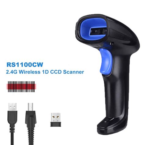 1pc Handheld Wired 1d Ccd Barcode Scanner Pos 2d B Grandado