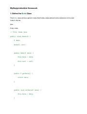Implementing Singly Linked Lists In Java Node Course Hero