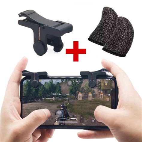 Pair PUBG Moible Controller Gamepad Trigger PUGB Mobile Game Pad Grip L R Joystick For I
