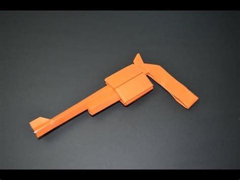 Como Hacer Una Pistola De Papel Origami Artofit