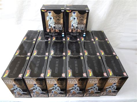【未使用】【未開封品まとめポスター付】ドラゴンボールz History Box Vol5 フリーザ フィギュア 20個セットの落札情報