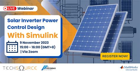 webinar solar inverter power control design with simulink