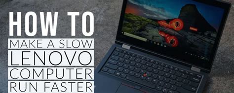 How To Fix Lenovo Laptop Slow Problems On Windows 11 Lenovo Laptop Lenovo Laptop Running Slow