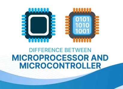 Difference Between Microprocessor And Microcontroller