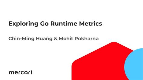 Exploring Go Runtime Metrics Speaker Deck
