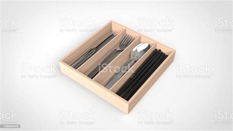 칼 케이스 화이트 배경 한 가운데 각진 3d 렌더 3차원 형태에 대한 스톡 사진 및 기타 이미지 3차원 형태 Washoku