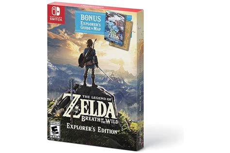 Nintendo Switch The Legend Of Zelda Breath Of The Wild Explorers