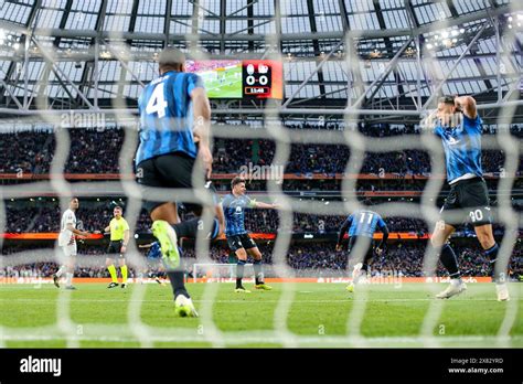 Dublin Ireland 22nd May 2024 Soccer Europa League Atalanta