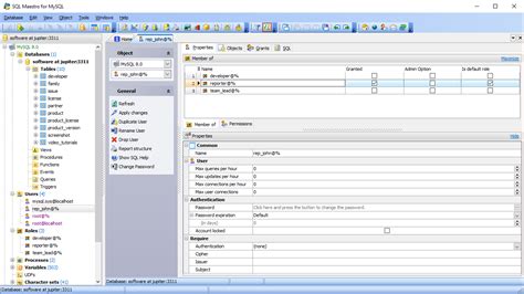 mysql admin tool mysql client for windows by sql maestro group