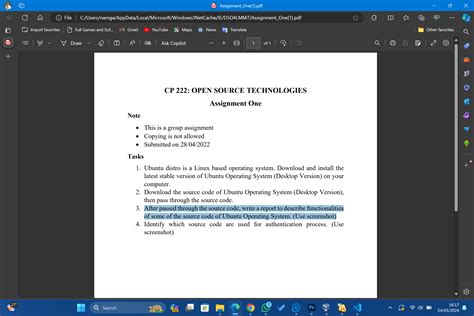 AssignmentOne1pdf File C Users Namga AppData StudyX