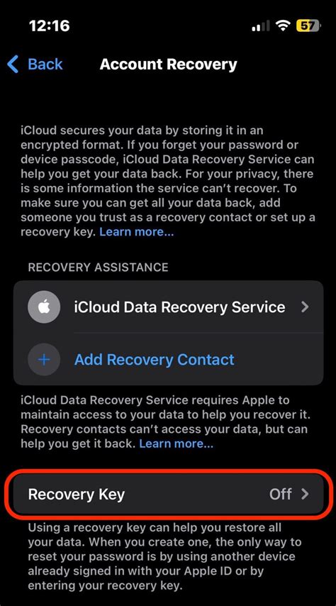 How To Set Up And Use An Apple Id Recovery Key Android Authority